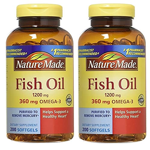 Nature Made fish oil 1200 mg softgels