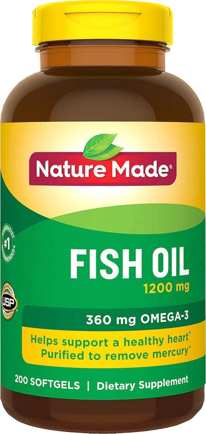 Nature Made fish oil benefits