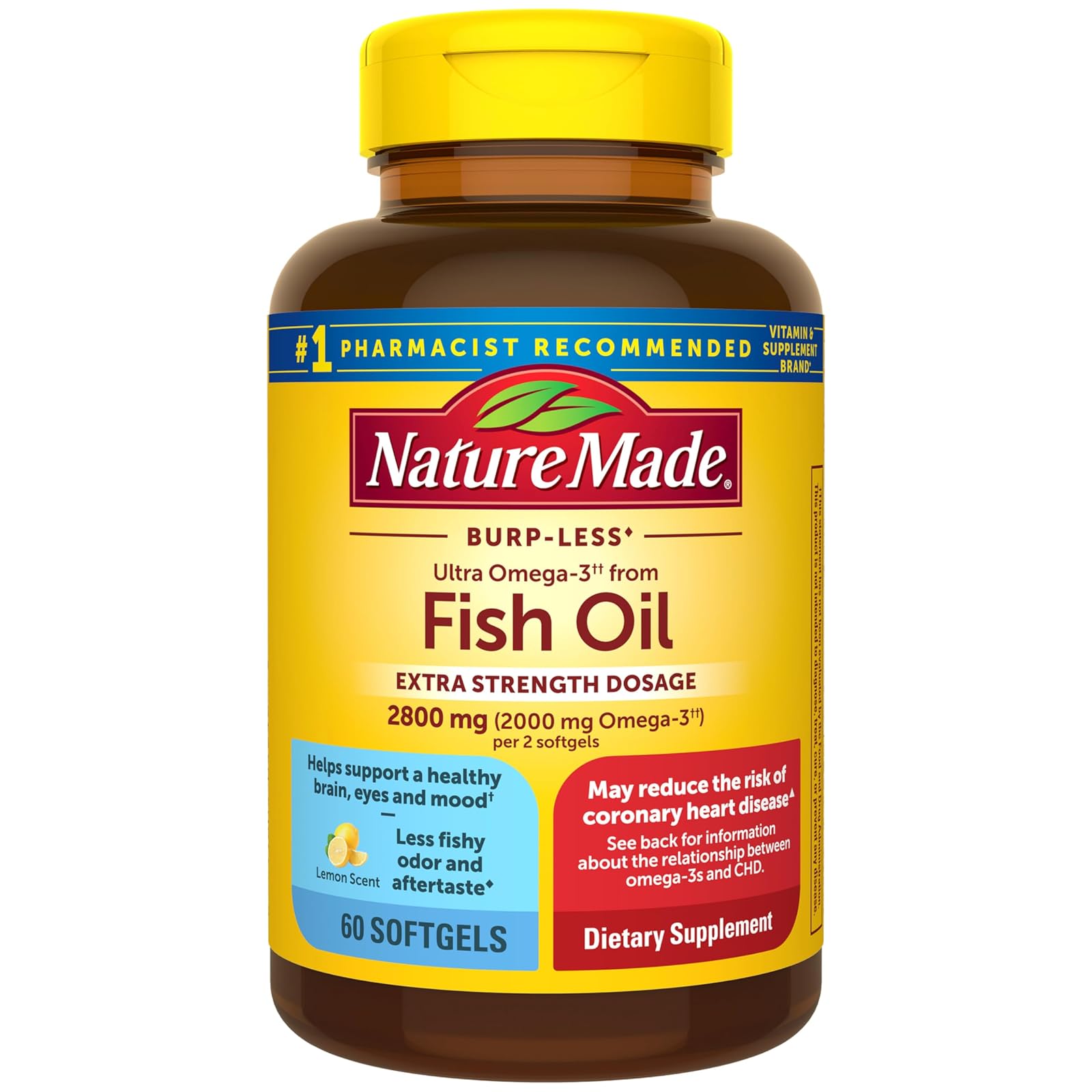 Nature Made fish oil benefits