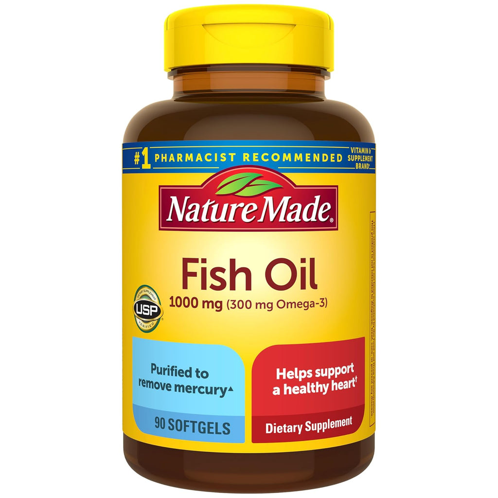 Nature Made fish oil benefits