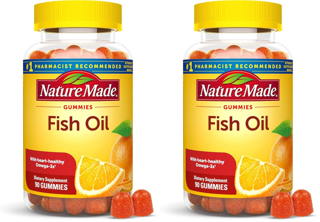 Nature Made fish oil gummies for heart health