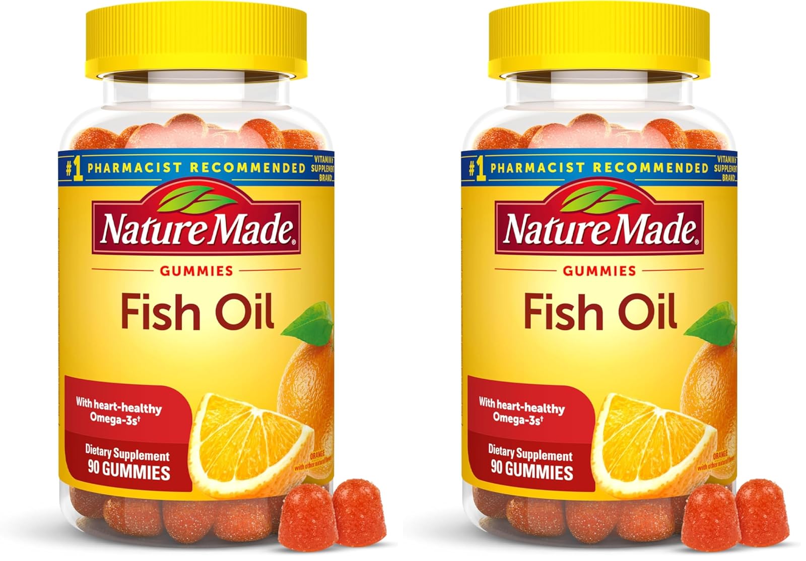 Nature Made fish oil gummies for heart health