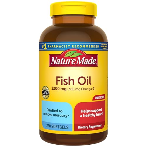 Nature Made fish oil softgels