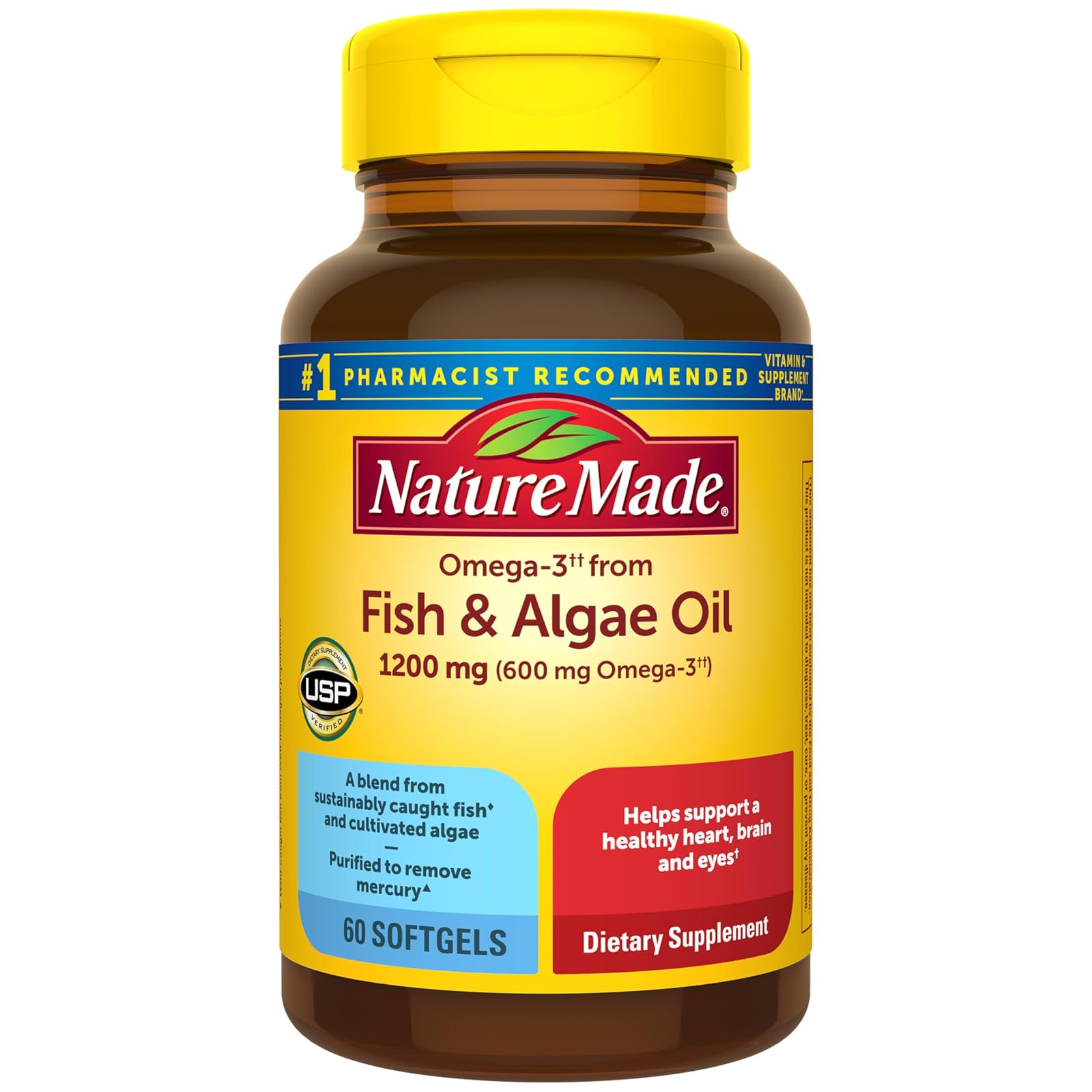 Nature Made fish oil softgels