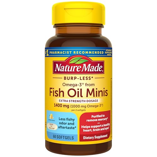 Nature Made fish oil softgels