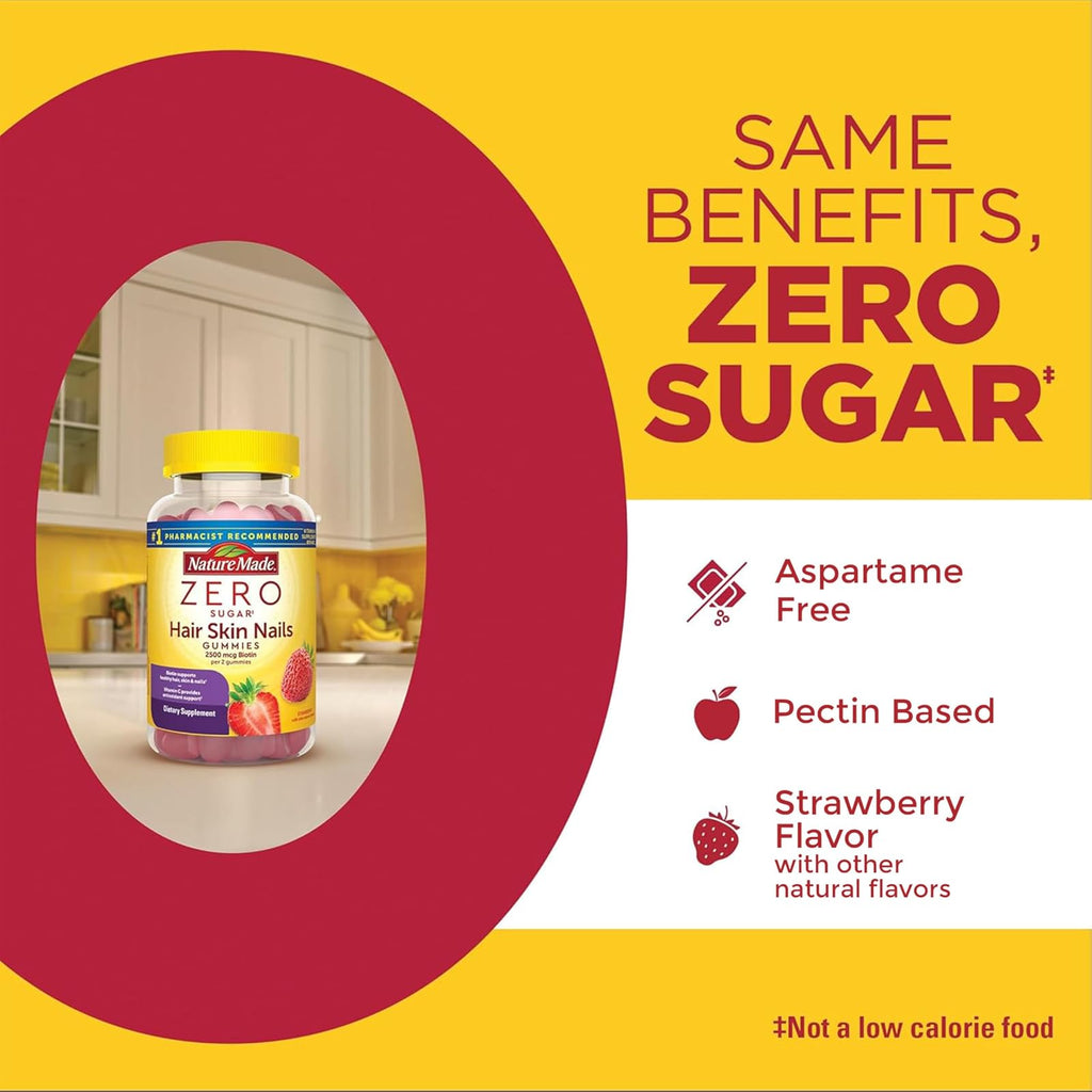 Nature Made gummies for healthy skin