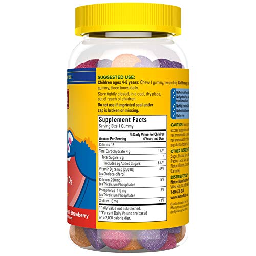 Nature Made gummies for kids health