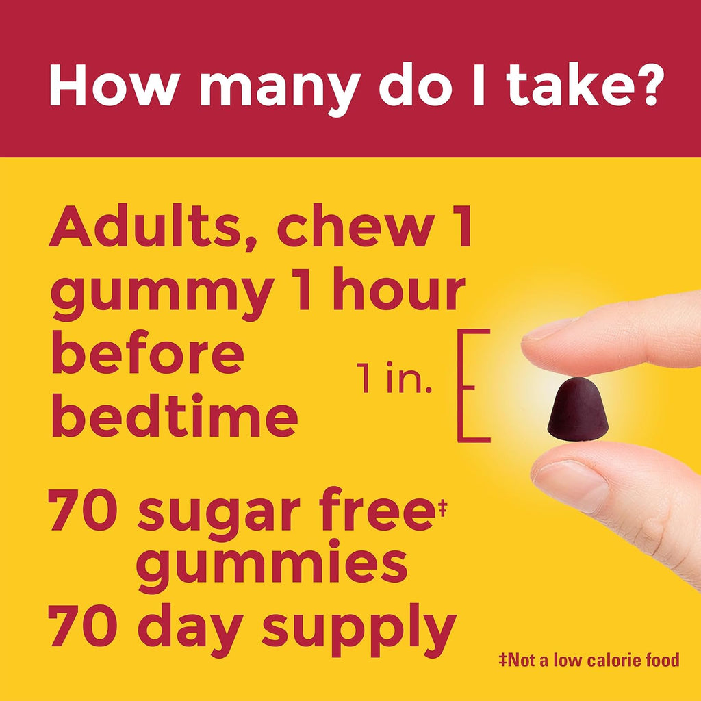 Nature Made gummies for restful nights