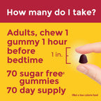 Nature Made gummies for restful nights