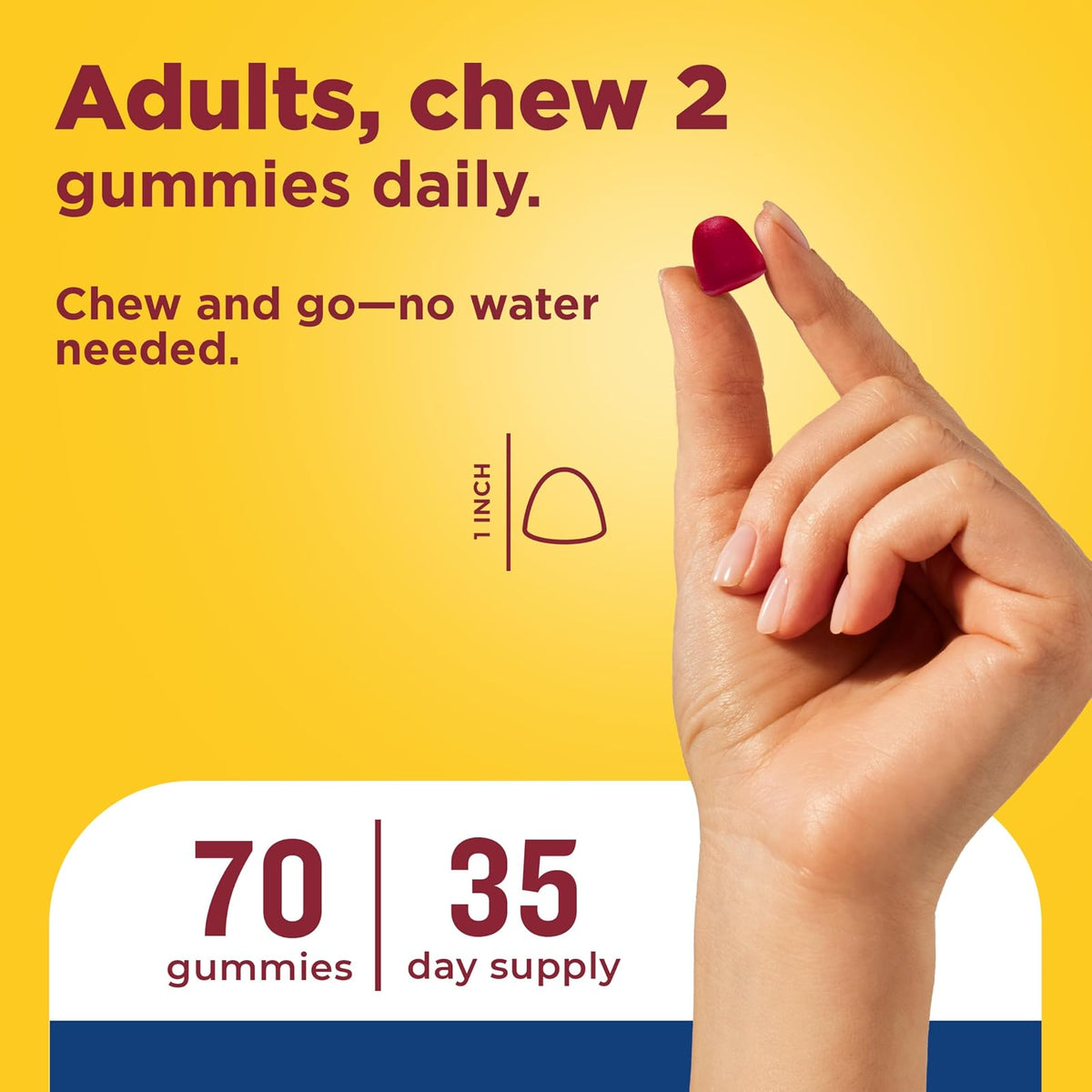 Nature Made gummy vitamins for energy