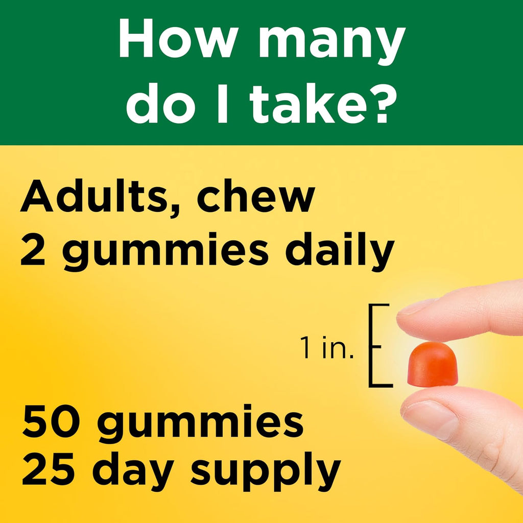 Nature Made gummy vitamins for immunity
