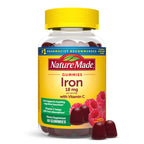 Nature Made iron gummies for women