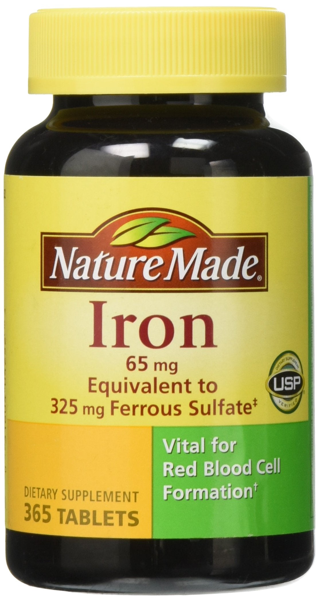 Nature Made Iron supplement for energy