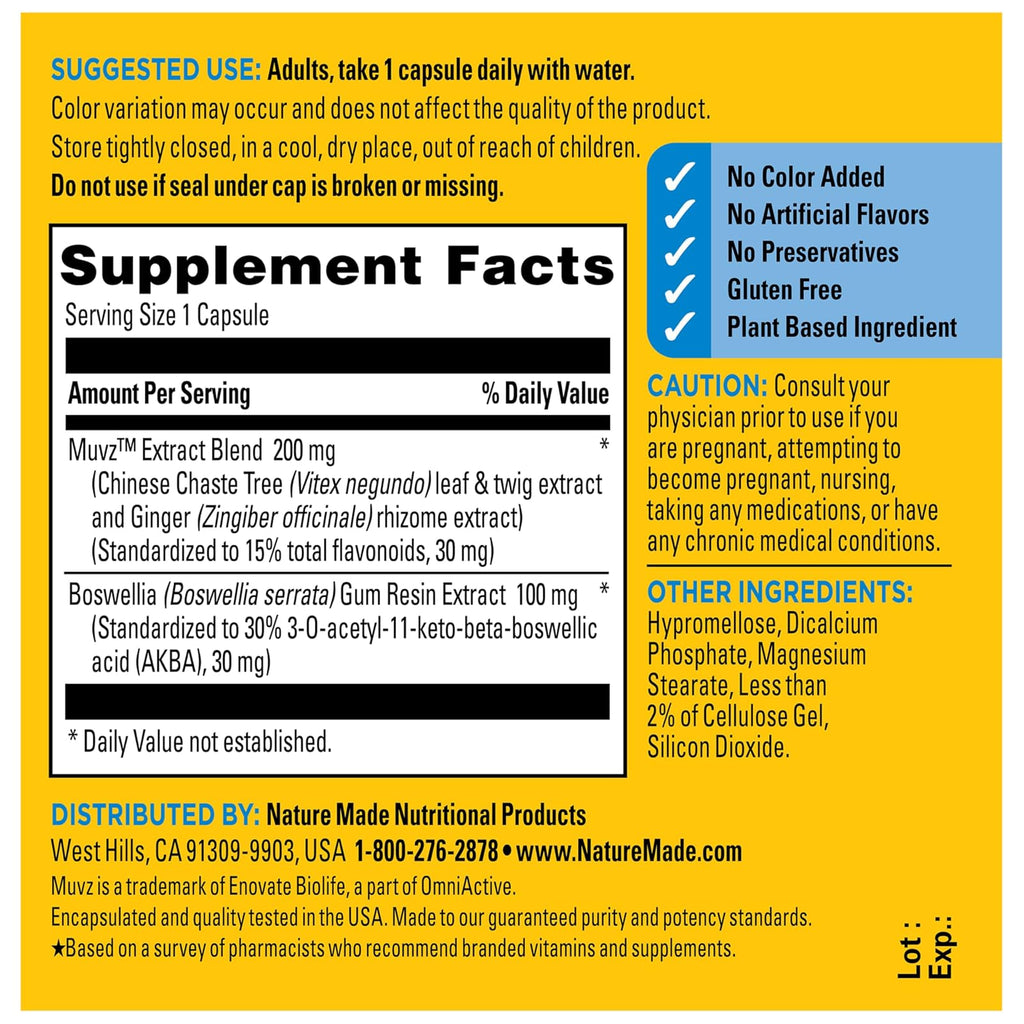 Nature Made joint health formula