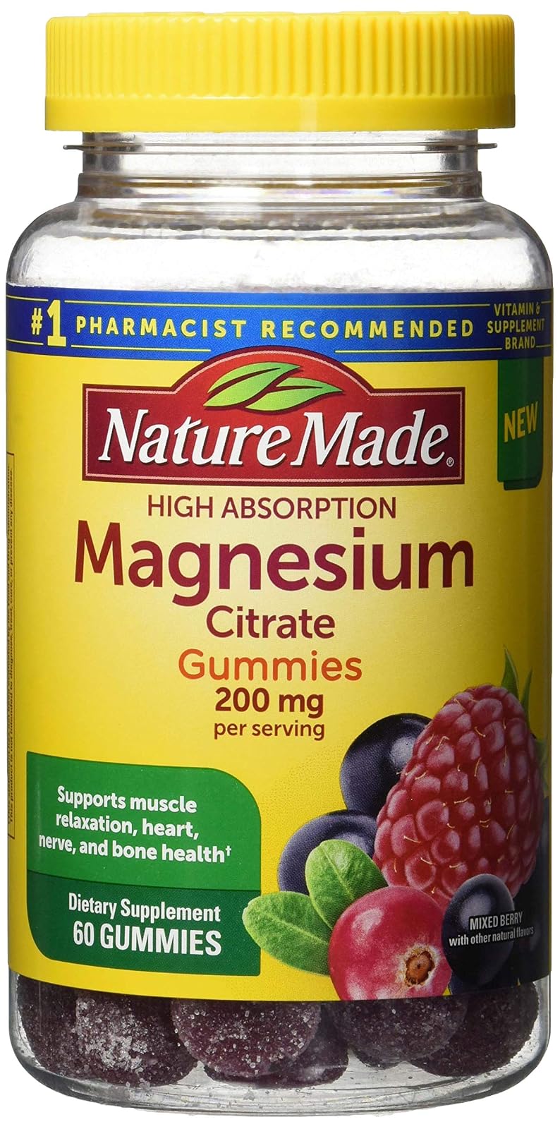 Nature Made magnesium citrate gummies