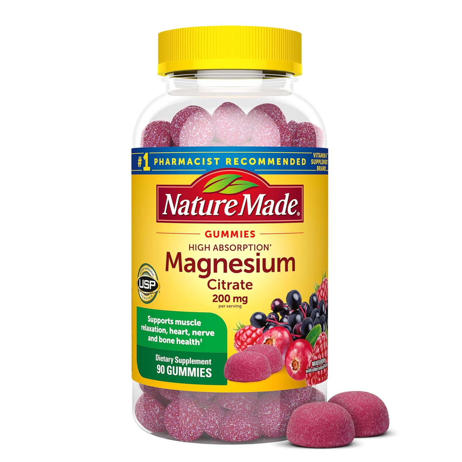 Nature Made magnesium citrate gummies