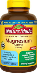 Nature Made magnesium citrate softgels