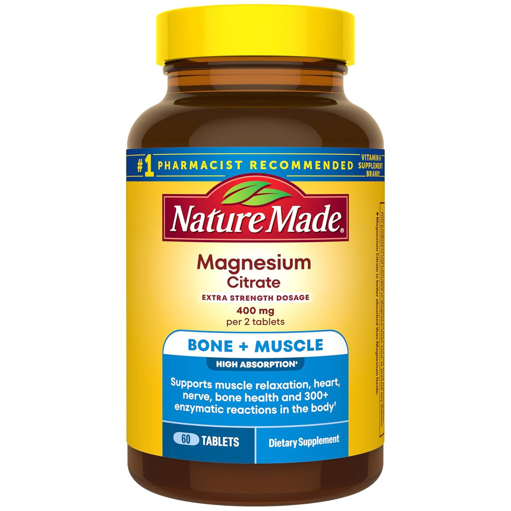 Nature Made Magnesium Citrate tablets