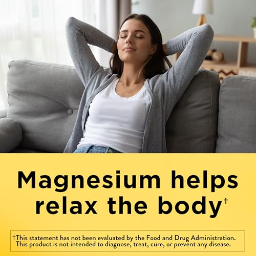 Nature Made magnesium for daily wellness