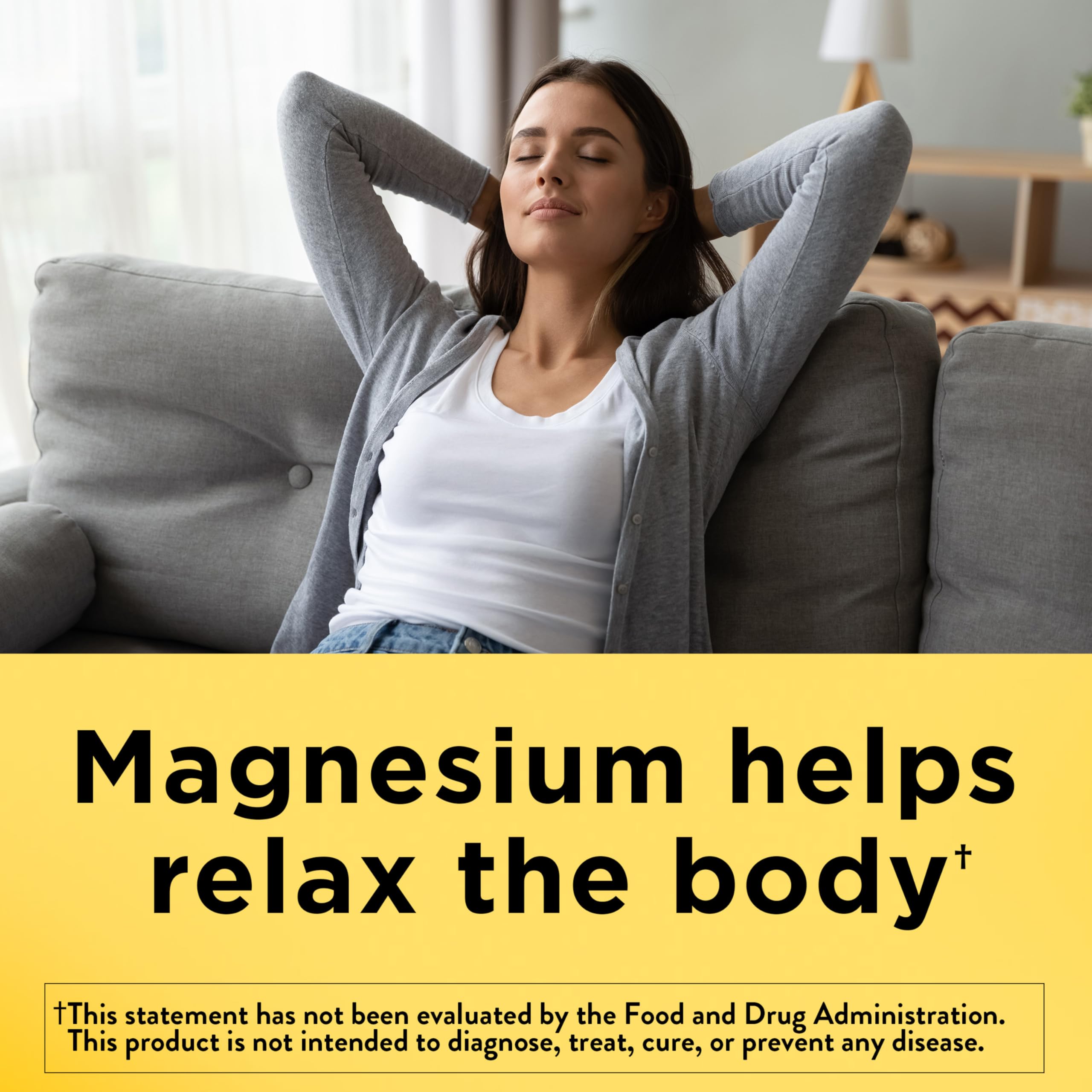 Nature Made magnesium for men and women
