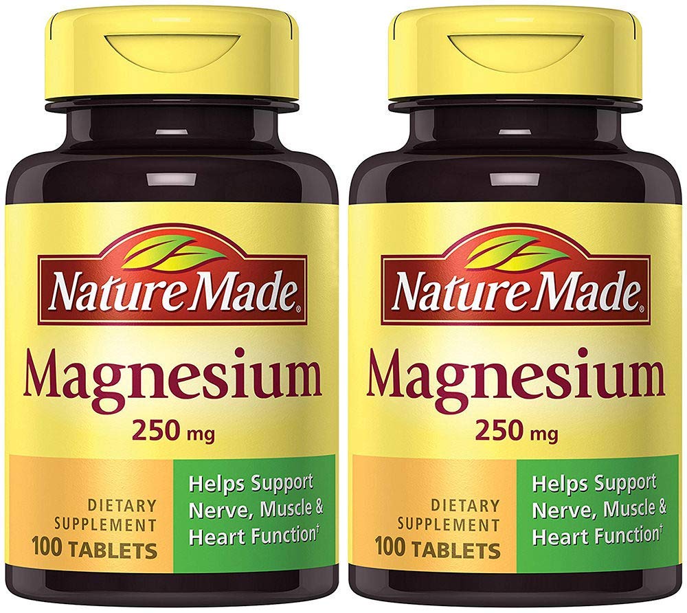 Nature Made magnesium for muscle support