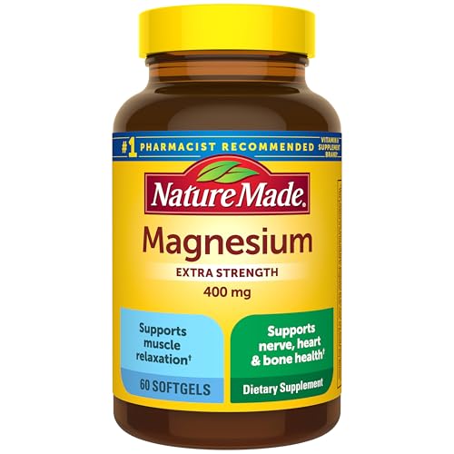 Nature Made magnesium oxide softgels