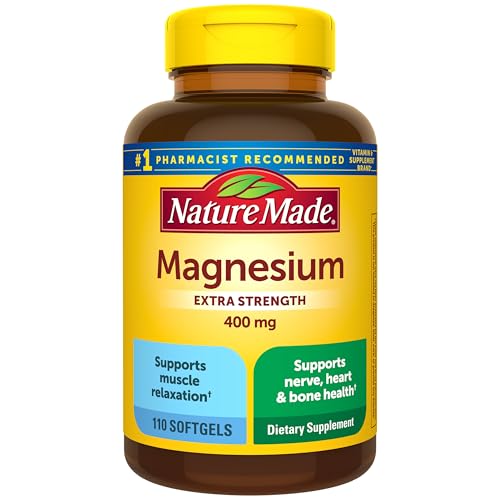 Nature Made magnesium oxide supplement