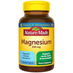 Nature Made Magnesium softgels for relaxation