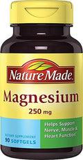 Nature Made magnesium softgels for wellness