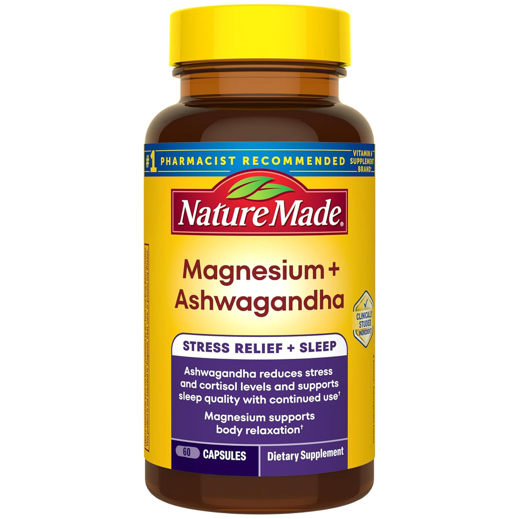 Nature Made Magnesium supplement capsules