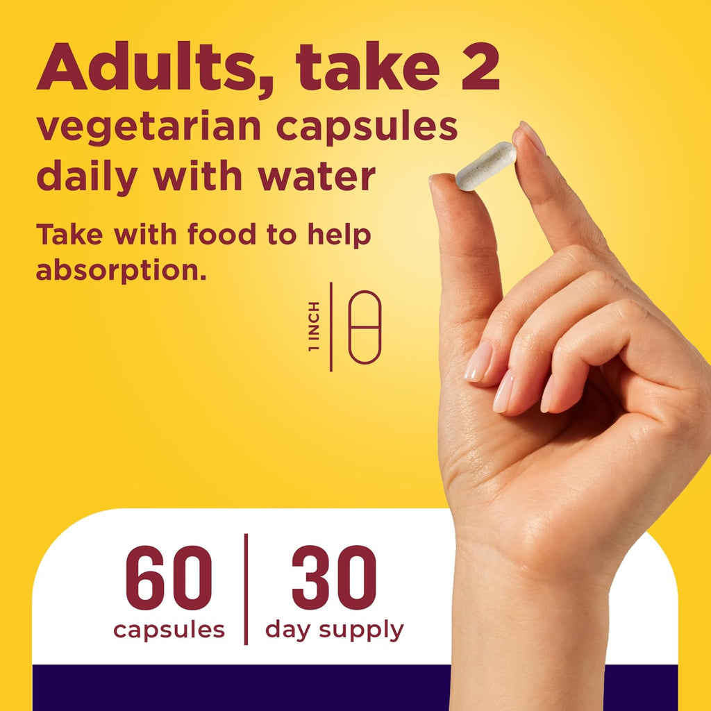 Nature Made magnesium supports bone health