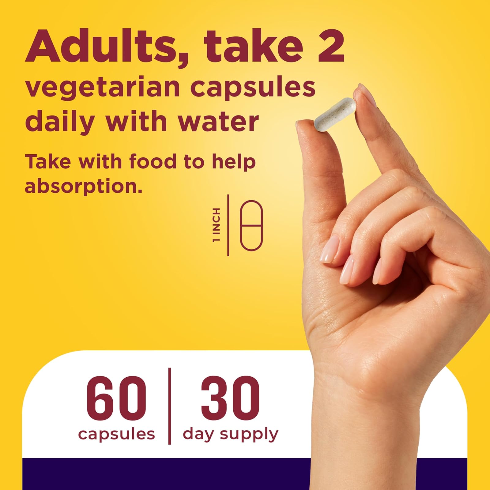 Nature Made magnesium supports bone health