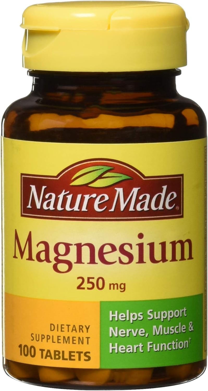 Nature Made magnesium tablets for wellness
