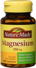 Nature Made magnesium tablets for wellness