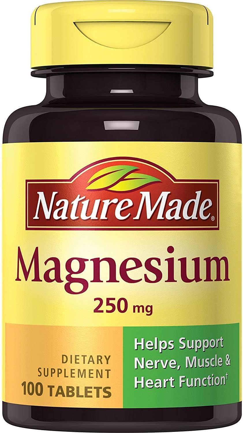 Nature Made magnesium tablets for wellness