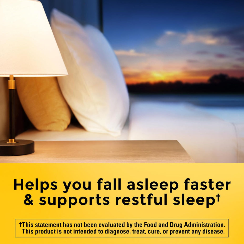 Nature Made melatonin for better sleep