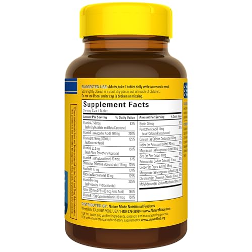 Nature Made men's health essentials