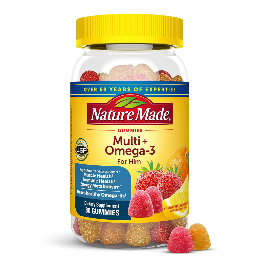 Nature Made men's multivitamin gummies