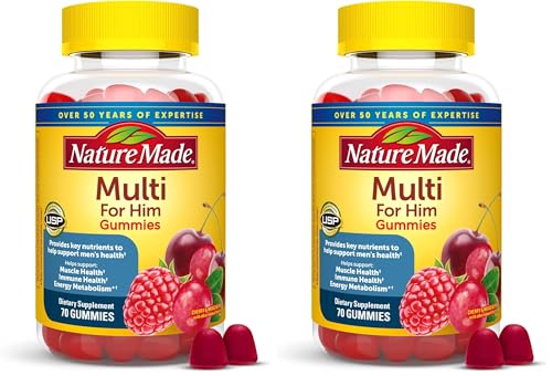 Nature Made men's multivitamin gummies
