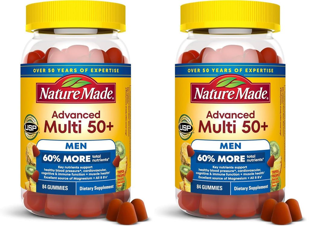 Nature Made multivitamin gummies for seniors