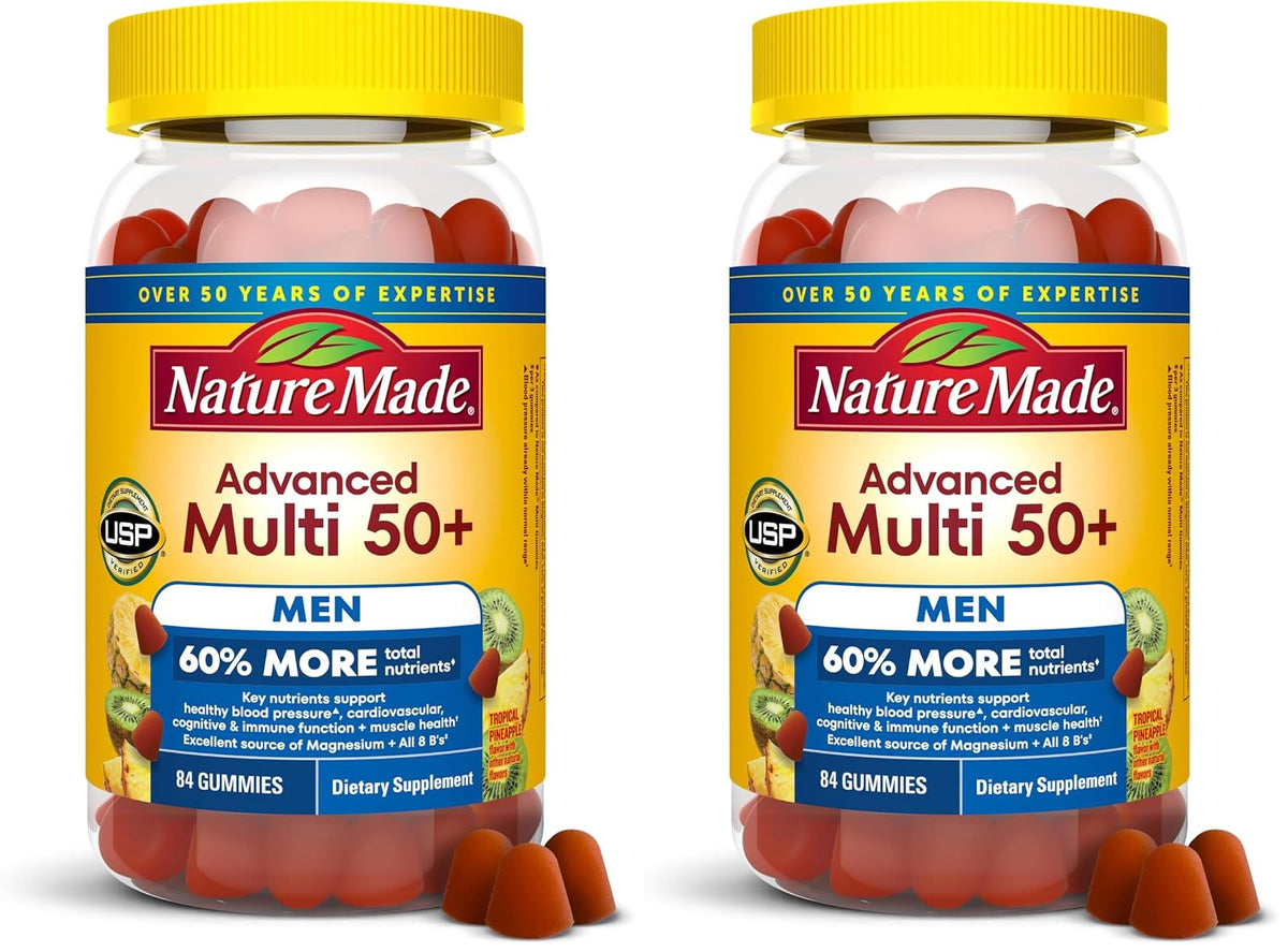 Nature Made multivitamin gummies for seniors