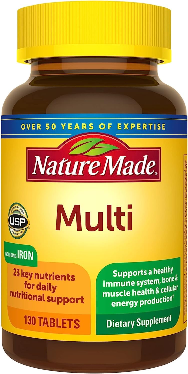 Nature Made multivitamins for daily health
