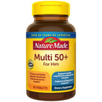 Nature Made multivitamins for men 50+
