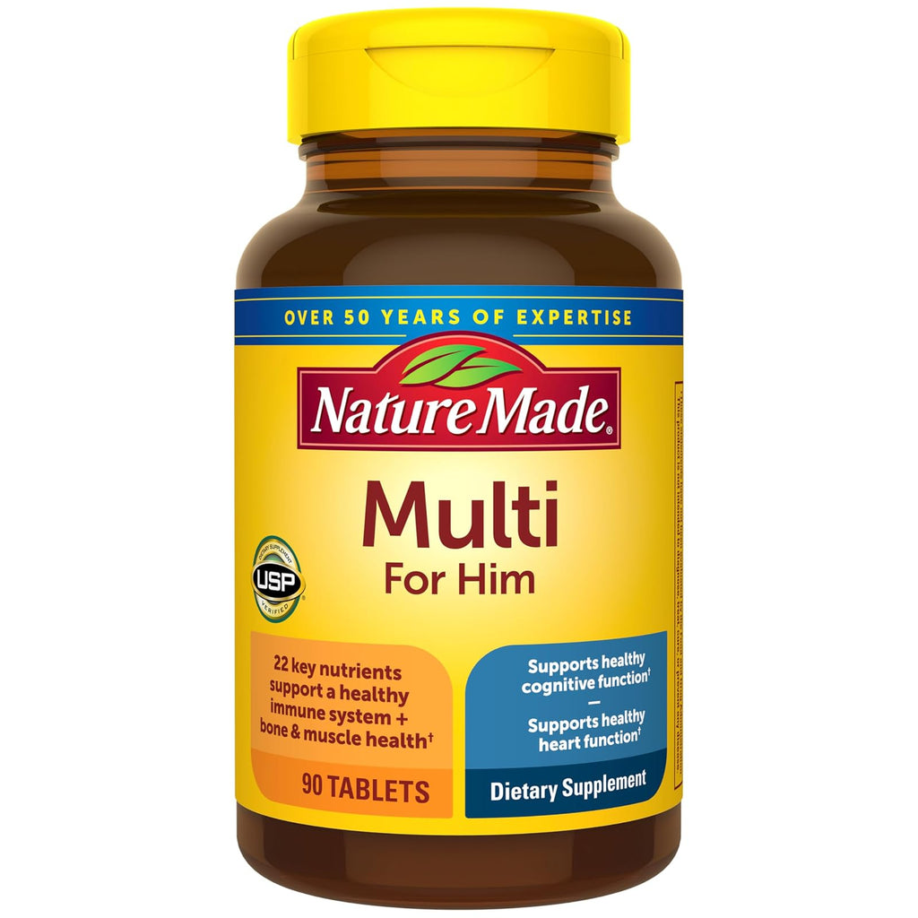 Nature Made multivitamins for men