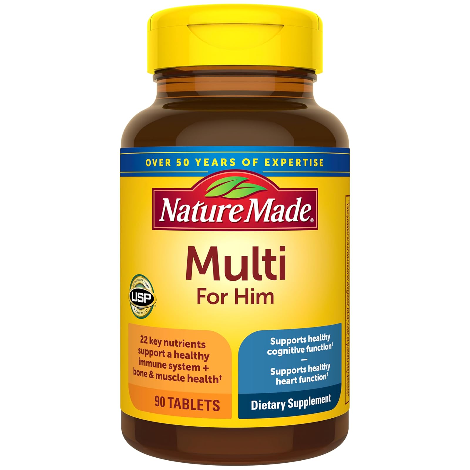 Nature Made multivitamins for men