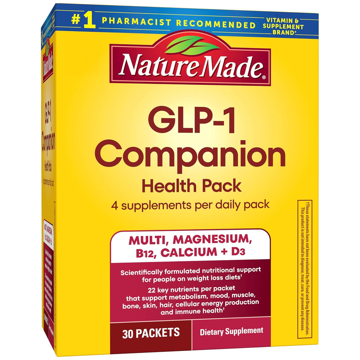 Nature Made multivitamins for overall health