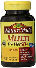 Nature Made multivitamins for women 50+