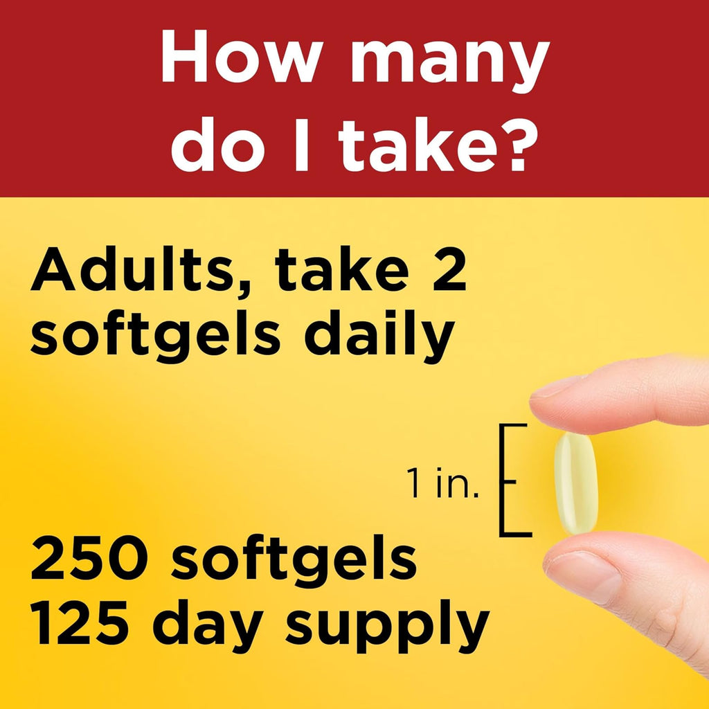 Nature Made omega 3 supplement