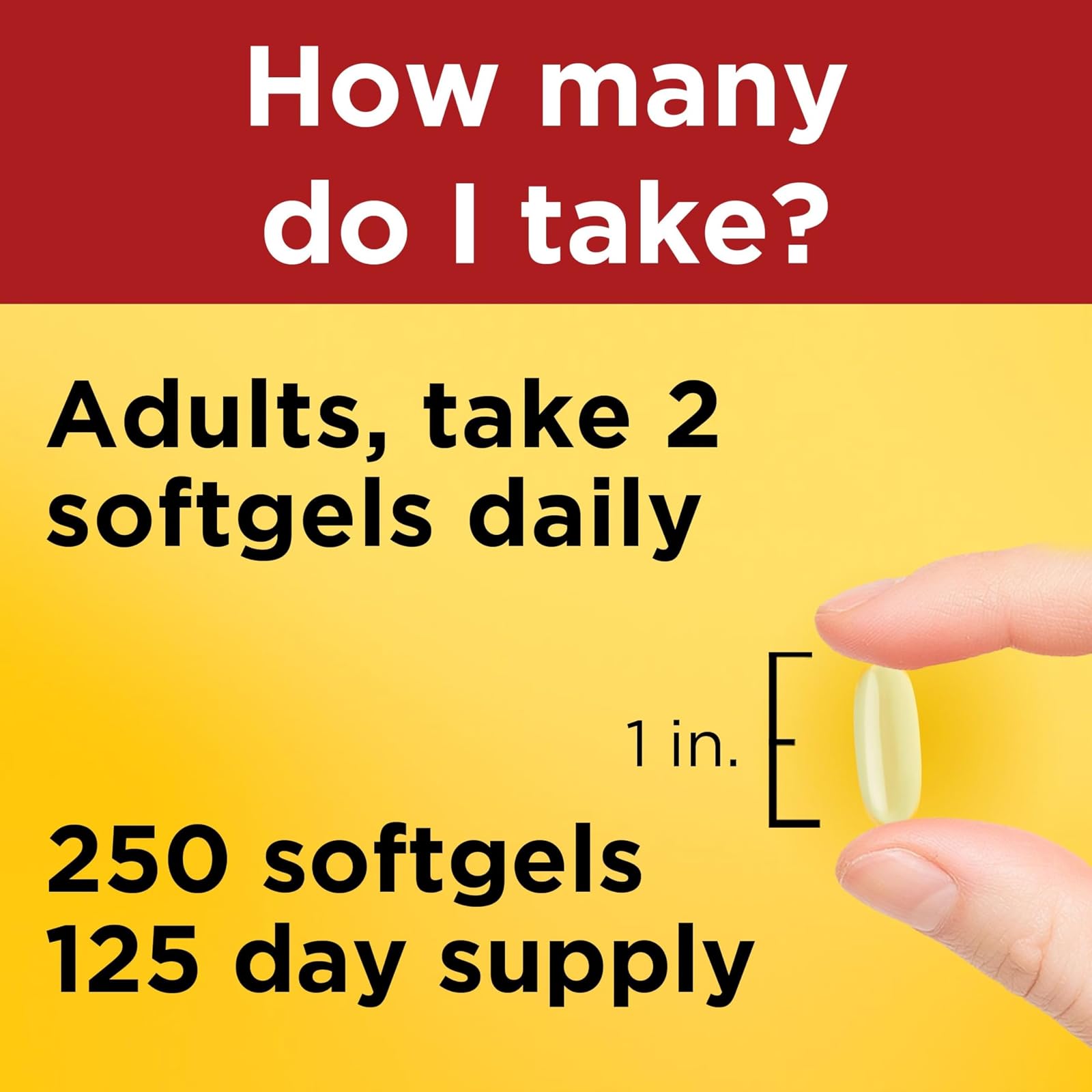 Nature Made omega 3 supplement