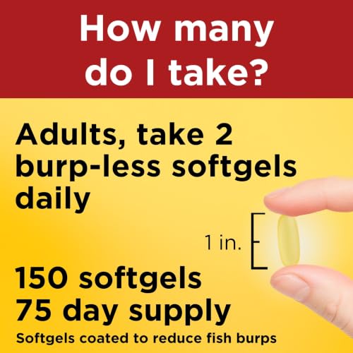Nature Made omega 3 supplements